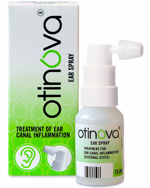 Otinova® Ear Spray | For Ear Canal Inflammation (Swimmer's Ear)